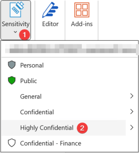 Assign a default sublabel within a sensitivity label hierarchy – Michel ...